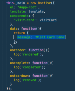 Creating Components with Ractive.JS – Coding