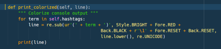 Writing a Console Twitter Client in Python – Coding