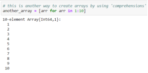 First steps with Julia – Coding
