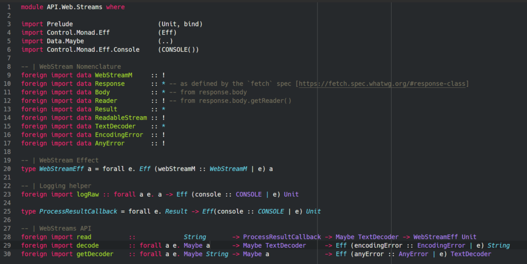 Using Web Streams with PureScript – Coding