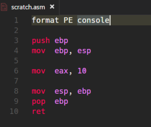Intro to x86 Assembly with FASM – Coding