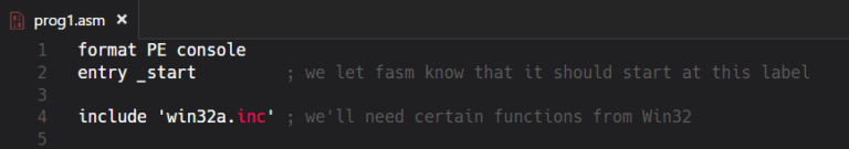 Intro to x86 Assembly with FASM – Part 2 – Coding