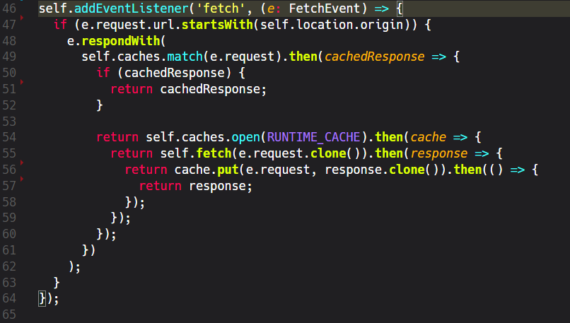 Intro to Angular 2 – Part 6 – ServiceWorkers – Coding