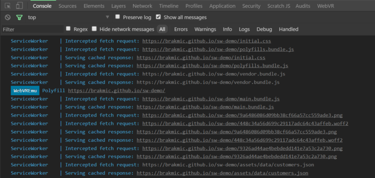 Intro to Angular 2 – Part 6 – ServiceWorkers – Coding