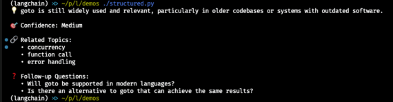 Structured Output with LangChain and Llamafile – Coding