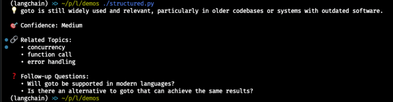 Structured Output with LangChain and Llamafile – Coding